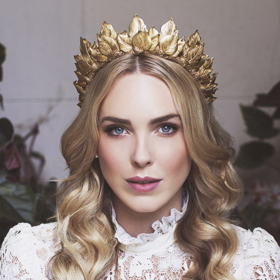 Gloria Gold - Iconic Crown *MADE TO ORDER* – ViktoriaNovak